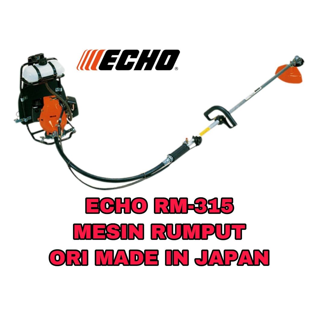 ECHO RM-315 Brush Cutter Mesin Rumput (Original Japan) | Shopee Malaysia