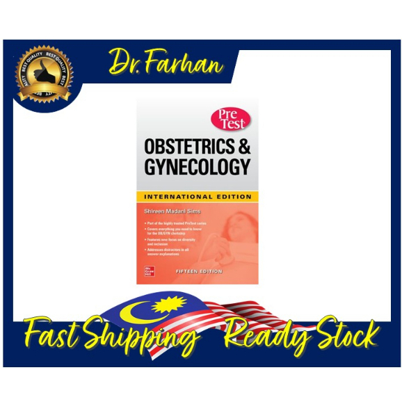 IE PreTest Obstetrics & Gynecology, Fifteenth Edition | Shopee Malaysia
