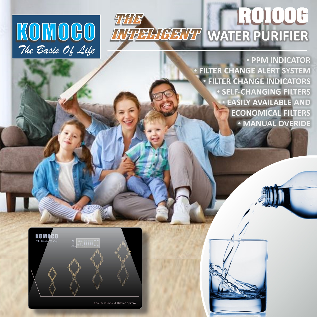 KOMOCO The Intelligent Water Purifier RO Filtration System | Shopee Malaysia