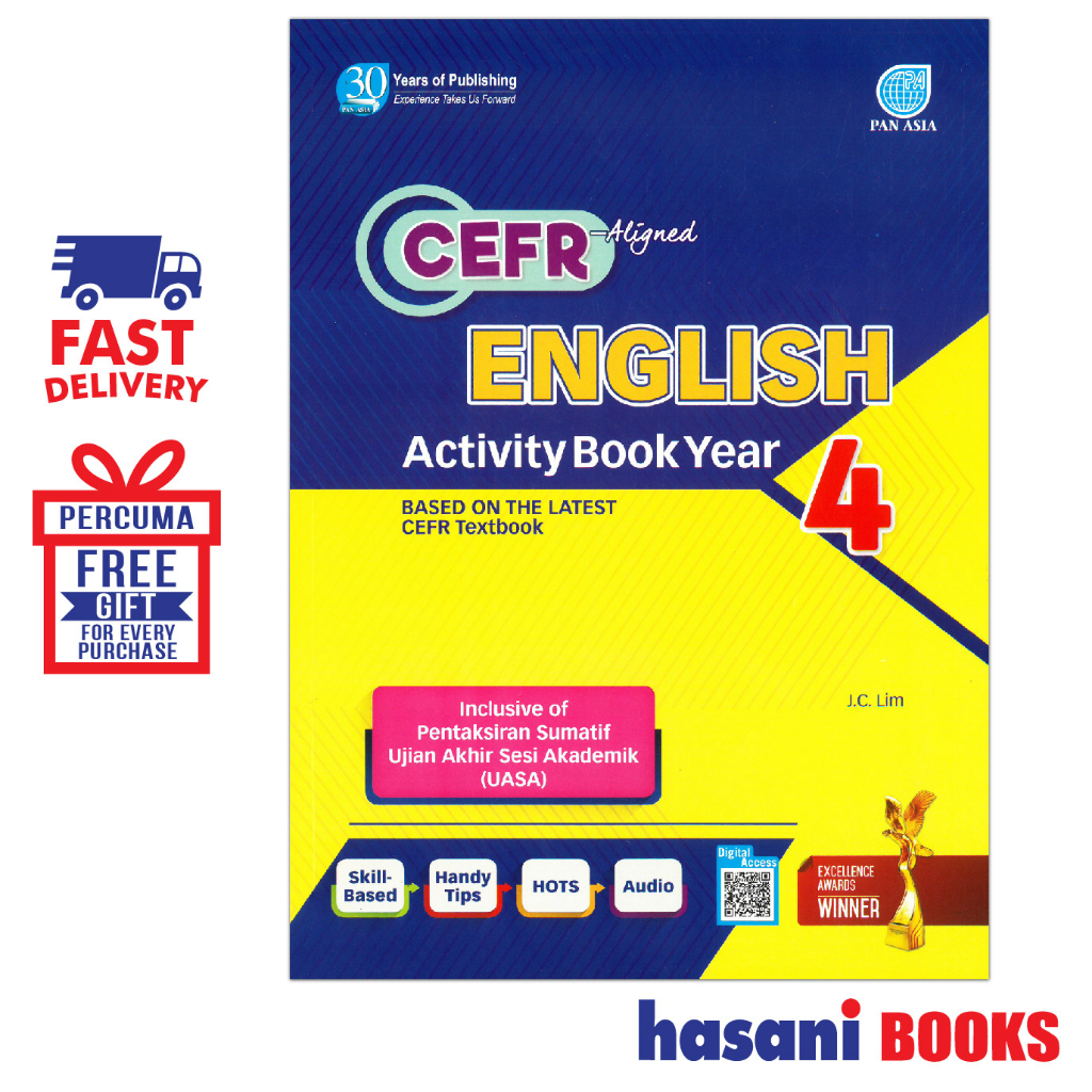 Hasani Pan Asia CEFR Aligned English Activity Book Year 4 9789674668112 ...