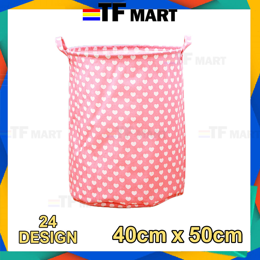 TFMART (BIG SIZE 80L) Laundry Basket Bag Bakul Baju Kain Laundry Dobi ...