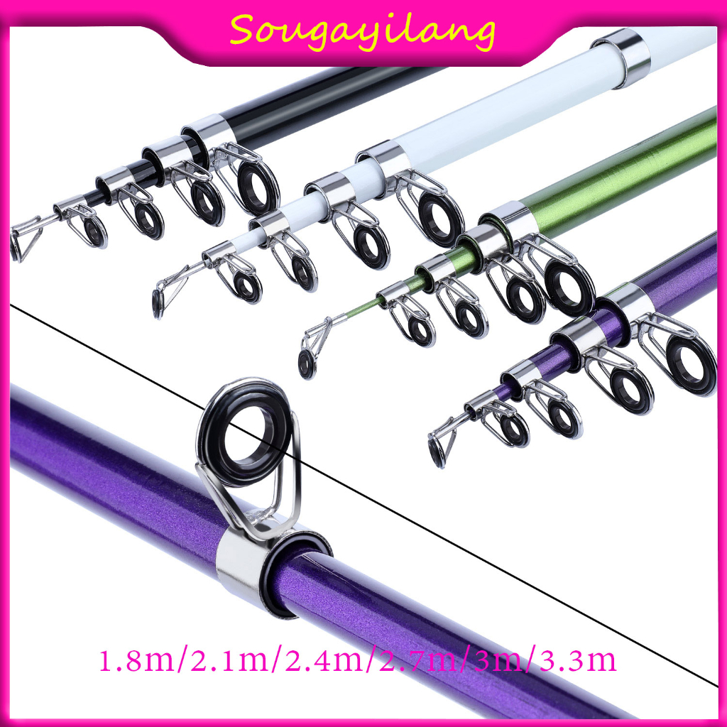 Sougayilang Fishing Rod Portable Telescopic Rod With EVA Handle For ...