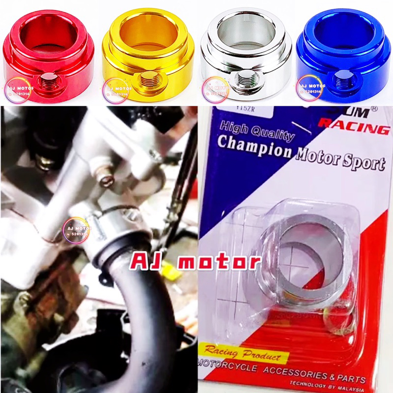 YAMAHA Y15ZR V1 V2 EXHAUST ADAPTOR PNP RACING HEAD SUPERHEAD LC135 LC ...