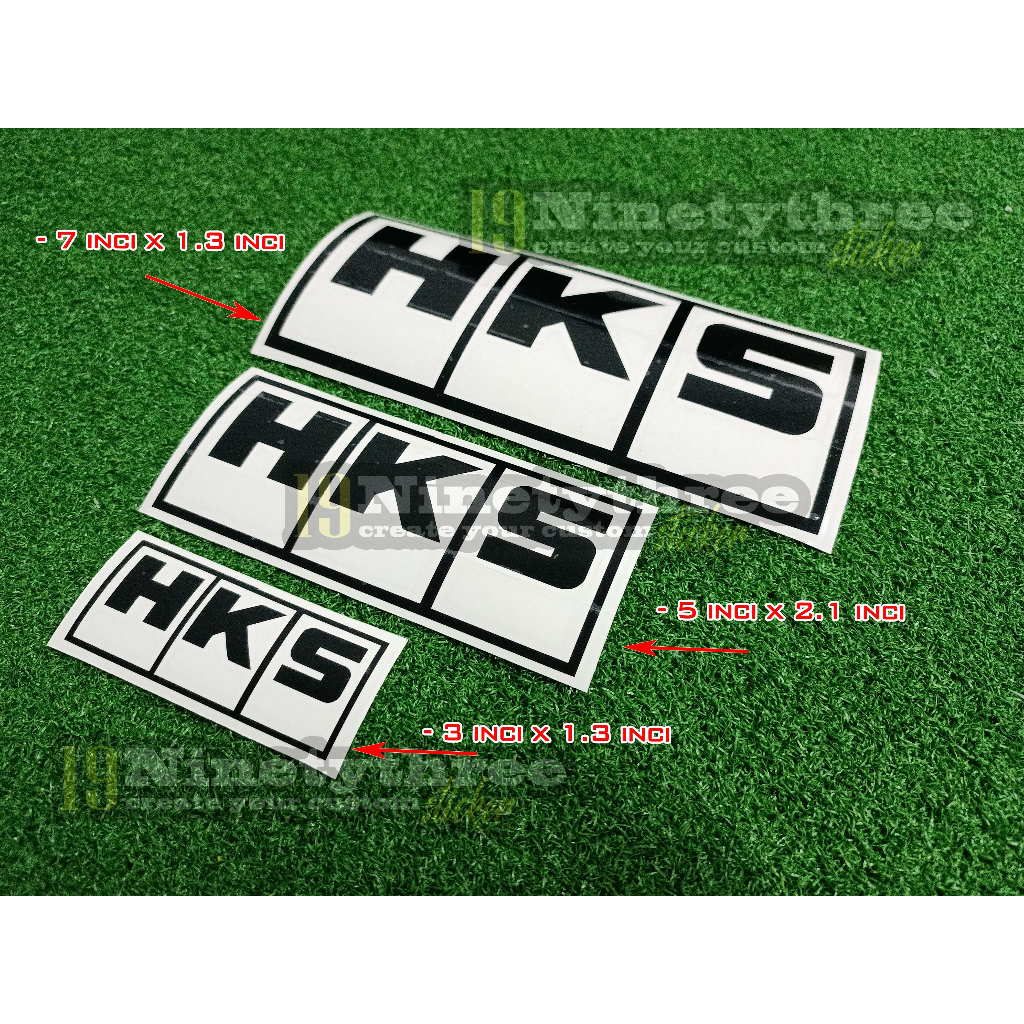 hks sticker car cutting sticker | Shopee Malaysia