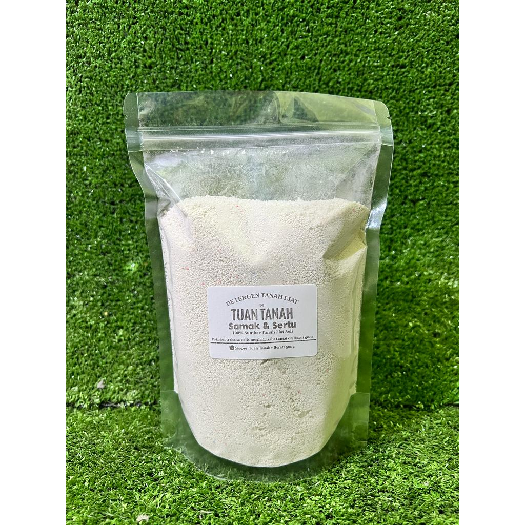 Detergent Tanah liat || sabun samak / sertu || Detergent clay 500g ...
