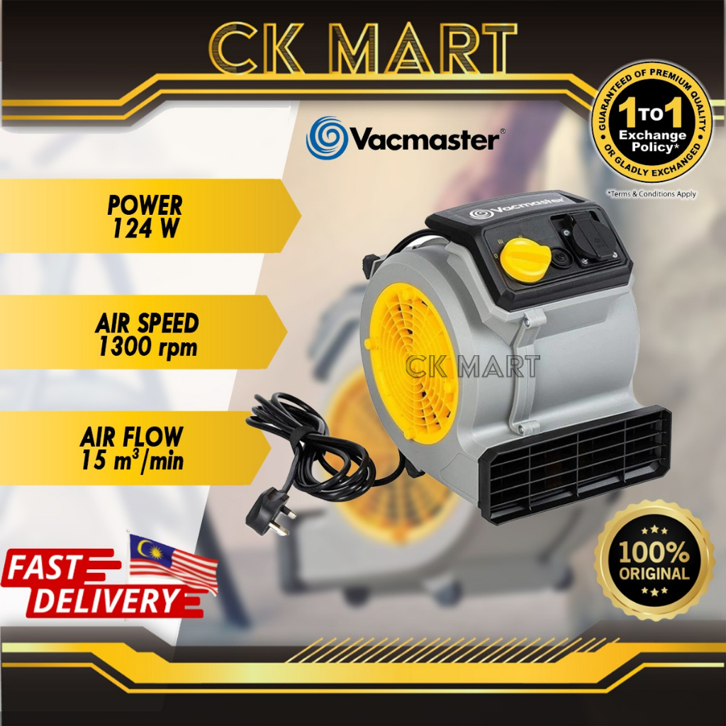 VACMASTER AM1202 Commercial Floor Blower 124W Air Mover Mini Blower ...