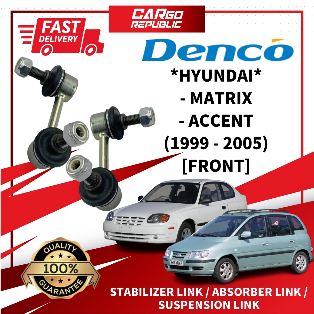 Stabilizer Link / Absorber Link / Suspension Link Denco Hyundai Matrix ...