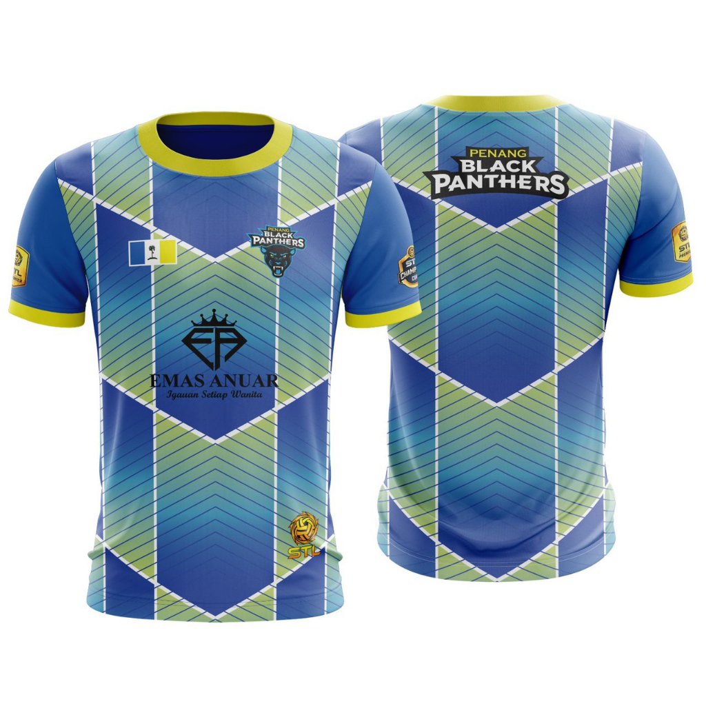 STL Sepak Takraw League Penang Black Panthers Home Away 2023 Full ...