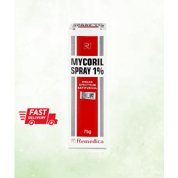 Mycoril Antifungal Feet/Toe Non-Sticky Spray 75g [Relief Itchy, burn ...