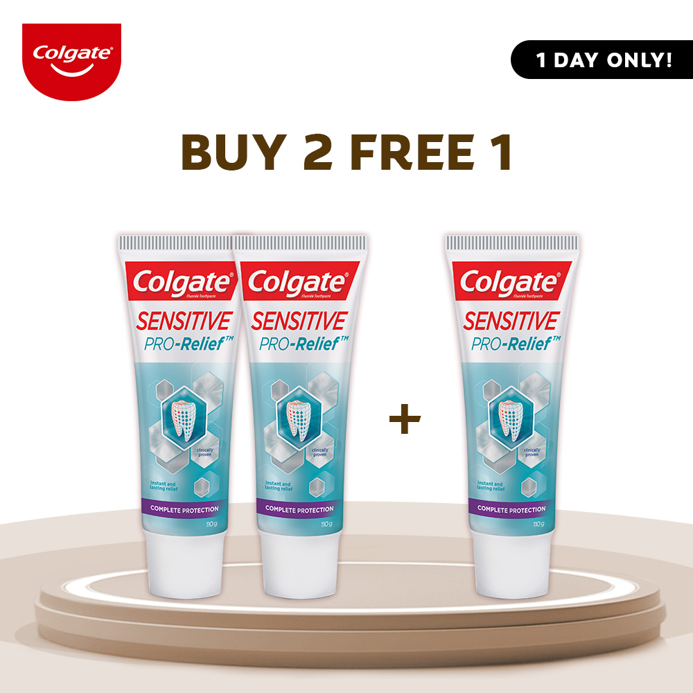 [Shopee Exclusive B2F1] Colgate Sensitive Pro Relief Complete ...