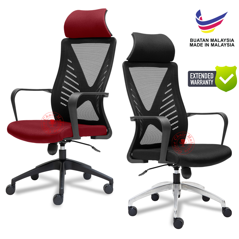 Mesh Office Chair / High Back Chair / Office Furniture / Kerusi Pejabat ...