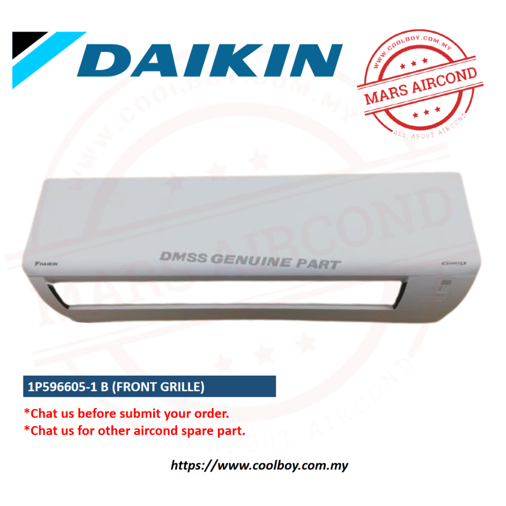 DAIKIN FRONT COVER 1P596605-1 B | Shopee Malaysia