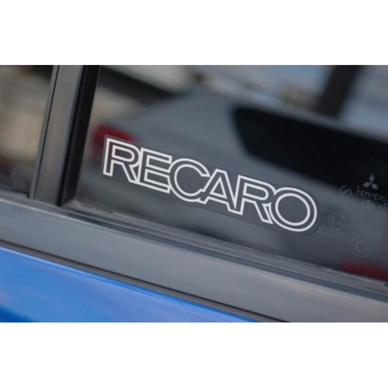 New Original 🎌 RECARO Decal Sticker Mitsubishi Lancer Evolution Evo7 ...