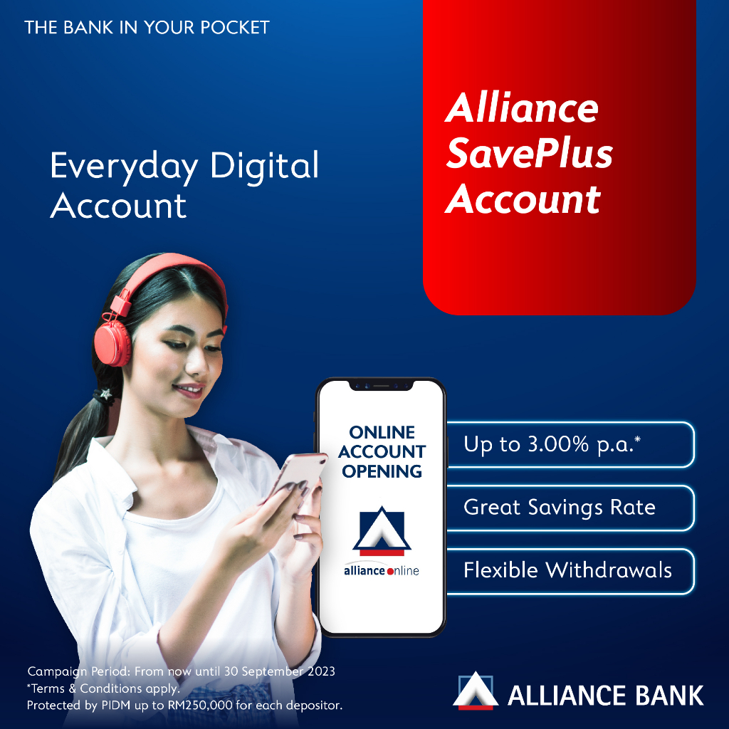 Alliance SavePlus Account | Shopee Malaysia