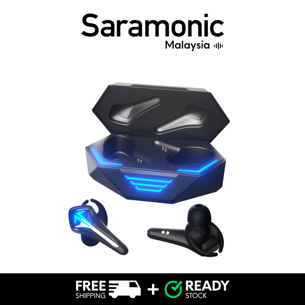 Saramonic Sr Bh60 Games Monic True Wireless Gaming Earbuds Tws Low