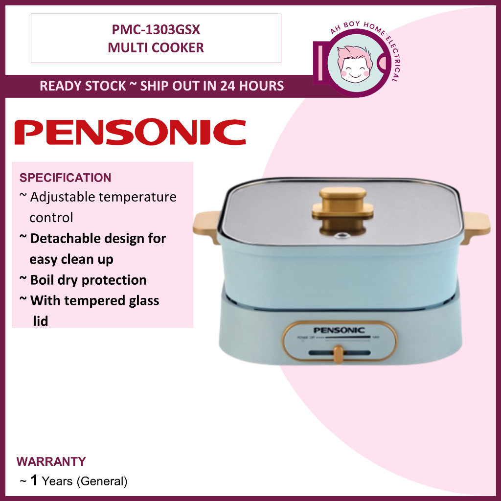 Pensonic 3L Multi Cooker ( PMC1303GSX / PMC-1303GSX ) | Shopee Malaysia