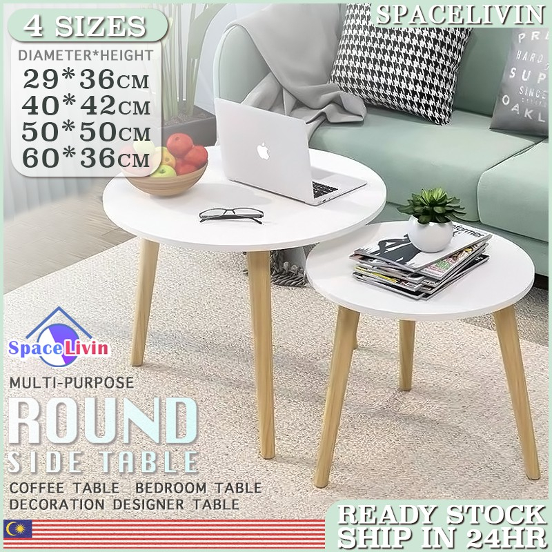 🏠READY STOCK🎁 Small Coffee Table Side Table Mini Table Desk Bedroom ...