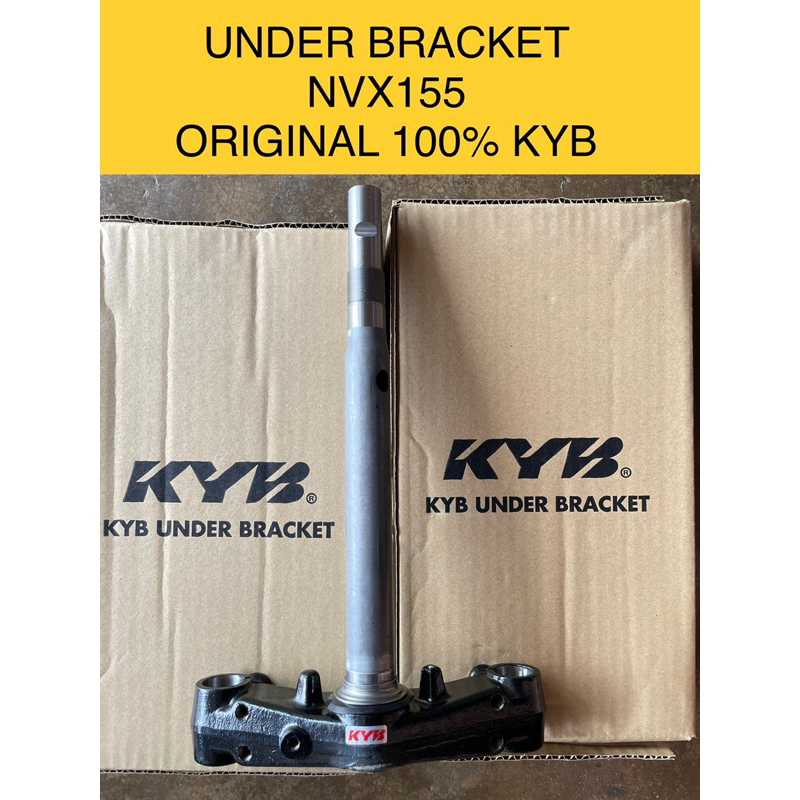 NVX UNDER BRACKET STEERING STEM T FORK KAKI TIGA ORIGINAL 100% KYB KAYABA FOR NVX155 NVX ...