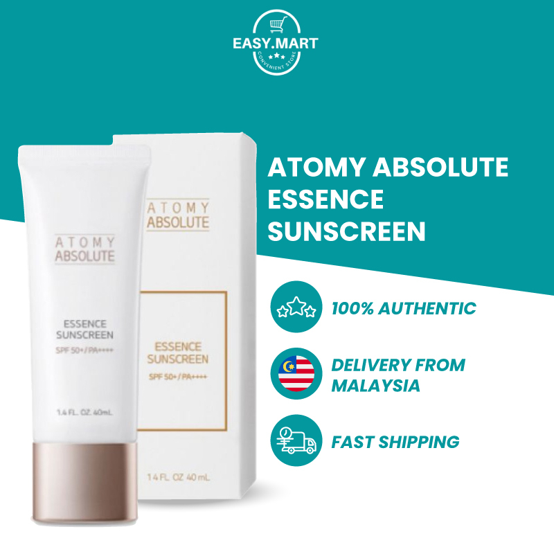READY STOCK Atomy Absolute Essence Sun UV Protector 艾多美凝翠焕肤防晒乳 | Shopee ...