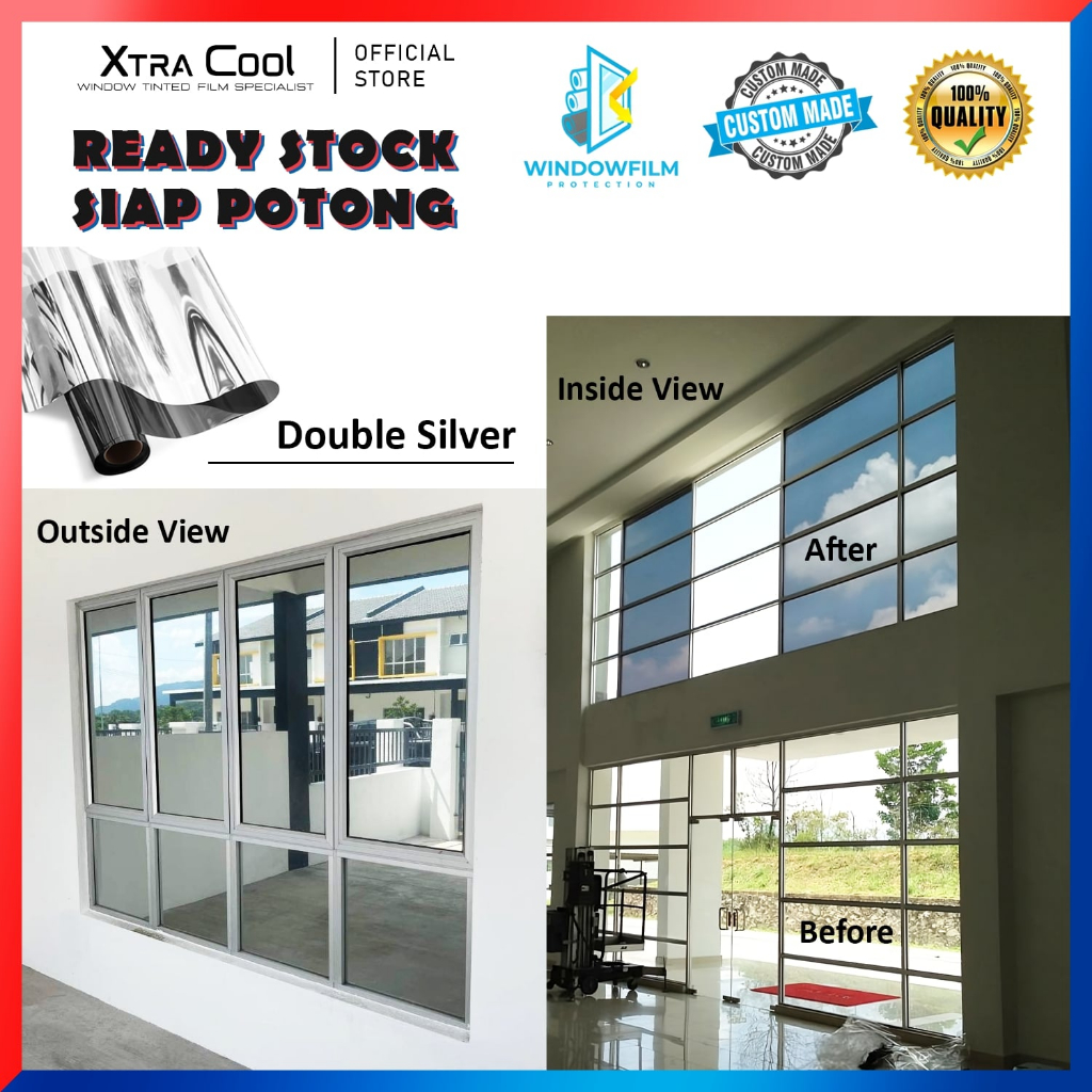 Tingkap Nako Tint / Tinted Film / Window Film / Ready Cut / Siap potong ...