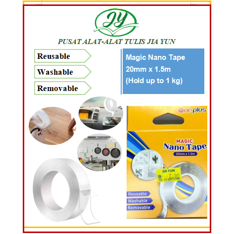 Magic Nano Tape (20mm x 1.5m) | Shopee Malaysia