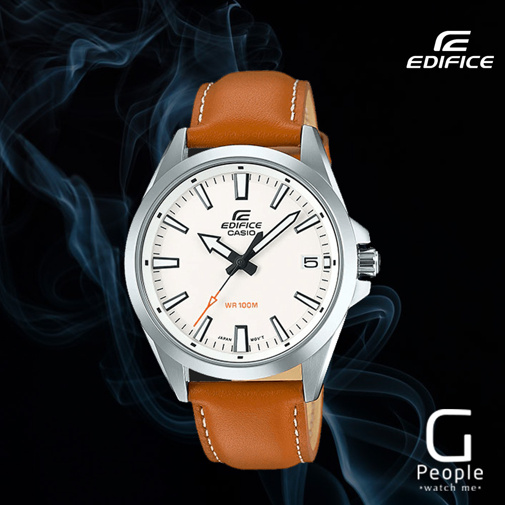 CASIO EDIFICE EFV-100L-7AV / EFV-100L-7A / EFV-100L GENT'S ANALOG WATCH ...