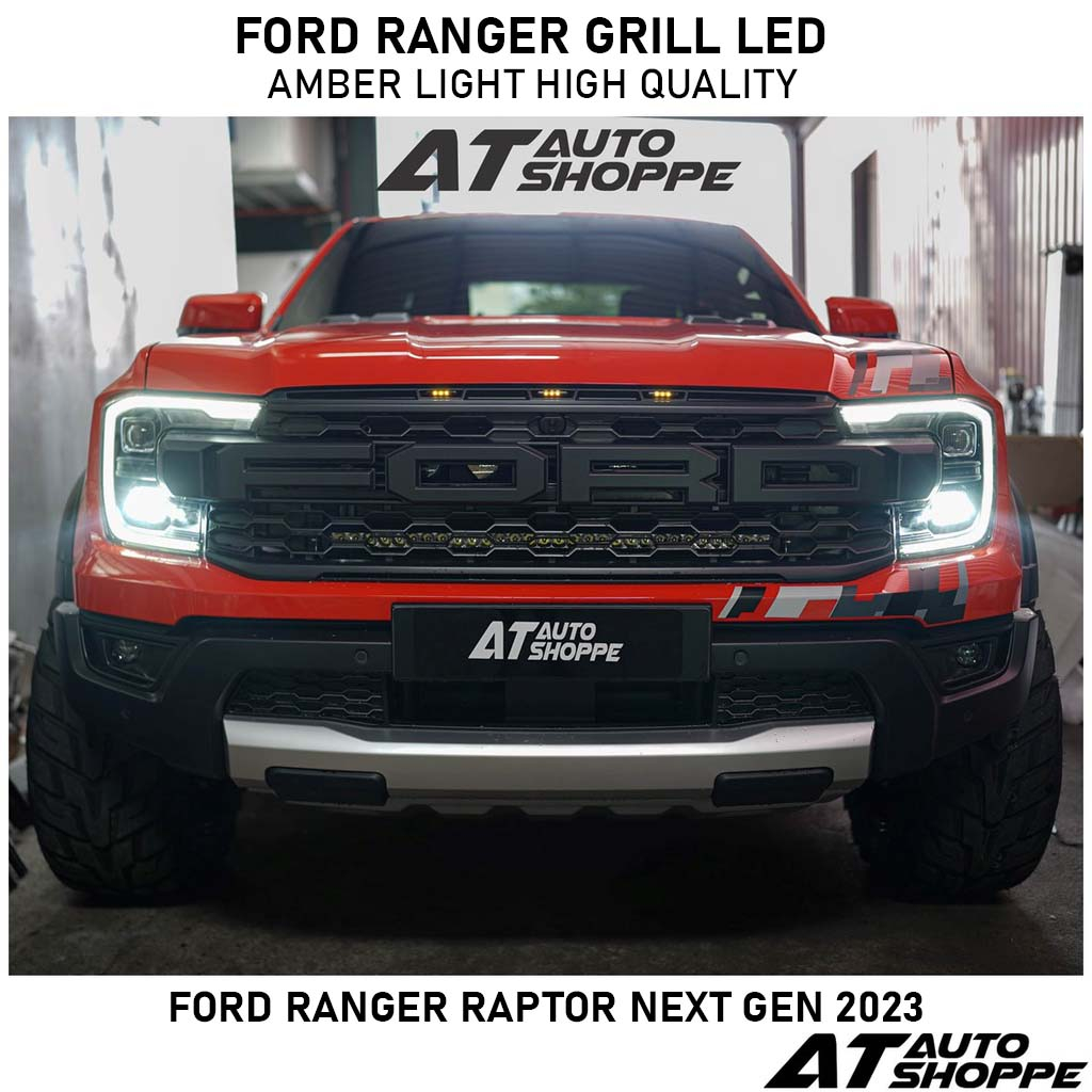 Ford Ranger Grille LED Amber light High Quality Grille Ford Ranger ...