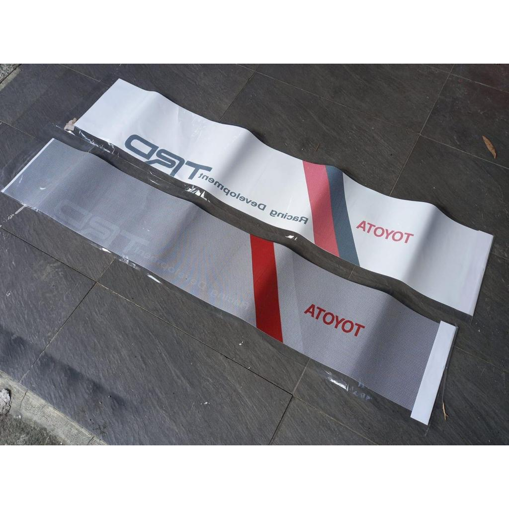 Windscreen Sticker Windshield STICKER TOYOTA TRD TAMPAL DALAM TOYOTA ...