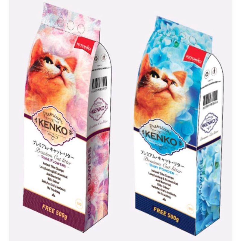 KENKO Premium Cat Litter (5Kg Free 500G) | Shopee Malaysia
