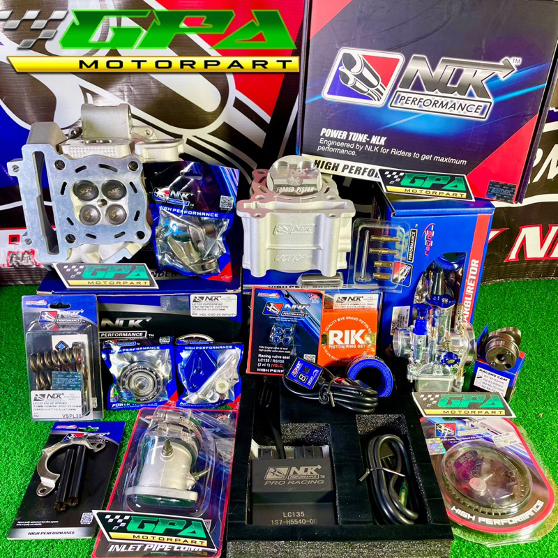 NLK PERFORMANCE COMBO SET SPEC63 LC135 SUPERHEAD 20/23 CNC V3+ BLOCK SET V2 63MM SUPER CERAMIC ...