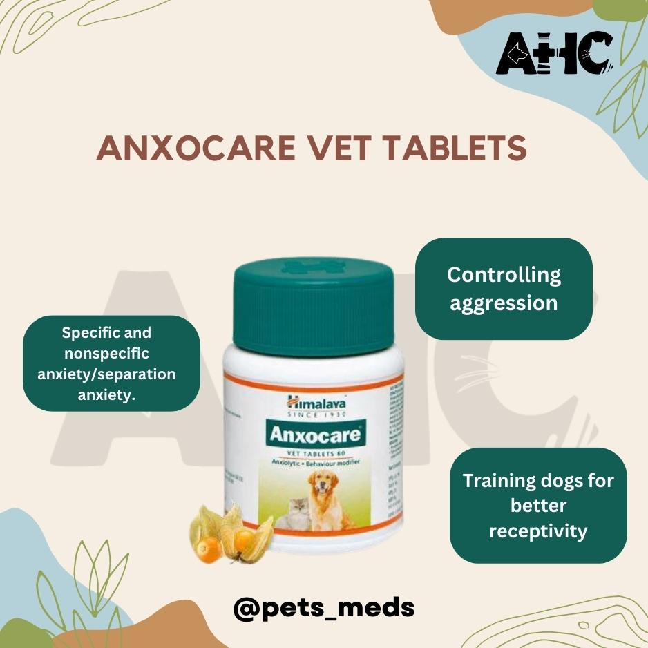 Himalaya Anxocare Vet Tablets 60's | Shopee Malaysia