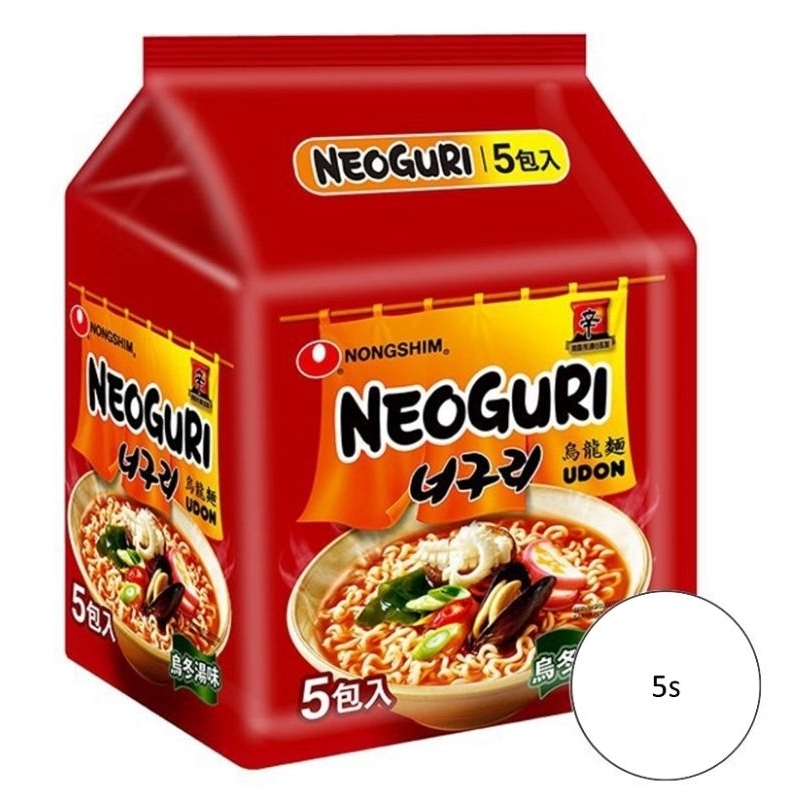Nongshim Instant Noodles (5x120g) Potato Ramyun / Neoguri / Claypot ...