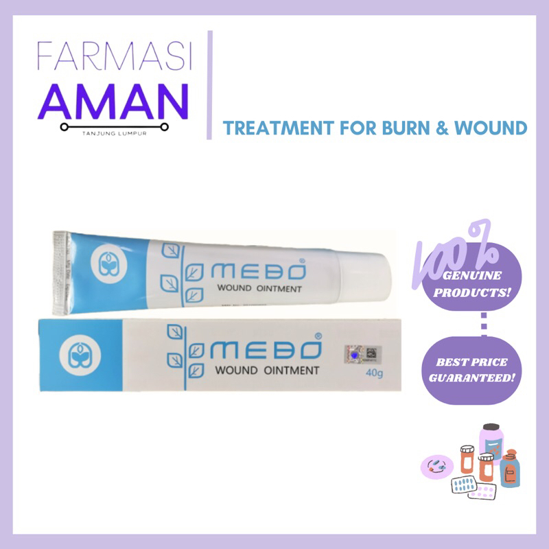 Mebo Wound Ointment 40g (For Burn & Wound) | Shopee Malaysia