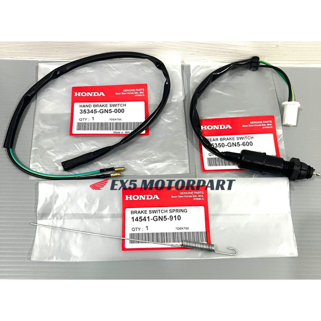 EX5/DREAM/C70/kRISS/wAVE125/WAVE100 (ORIGINAL) FRONT BRAKE SWITCH ...