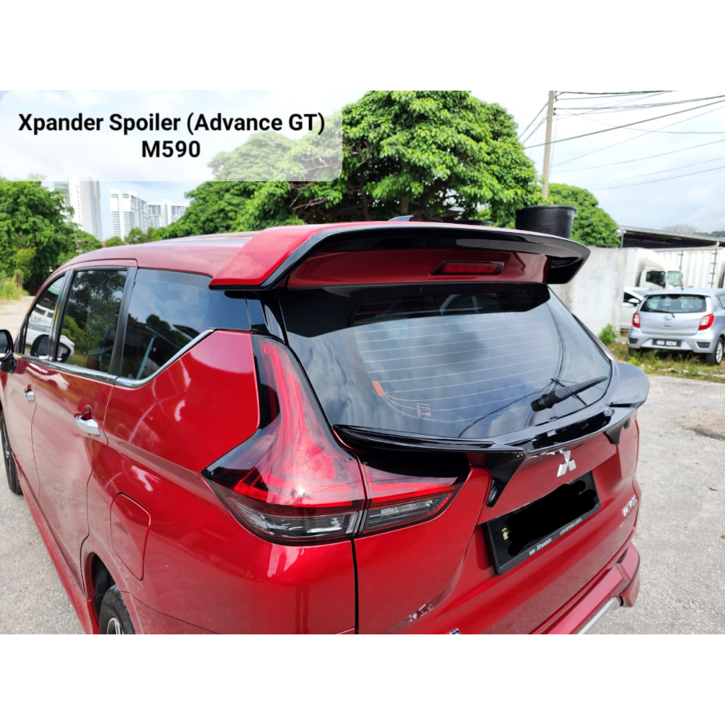 Mitsubishi Xpander Rear Spoiler Fiber | Shopee Malaysia