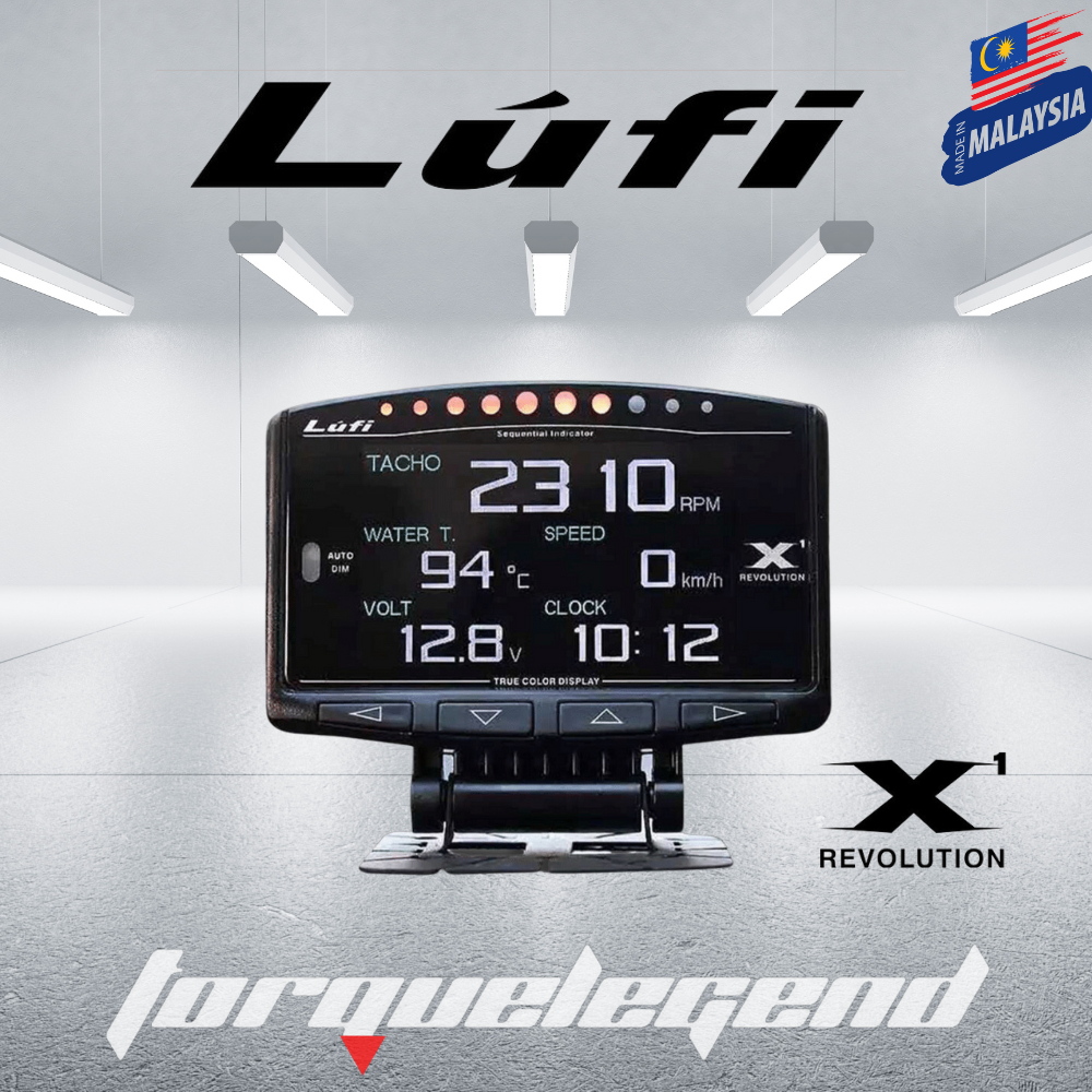 Original Lufi X1 English Version Revolution OBD OBD2 Smart Digital ...
