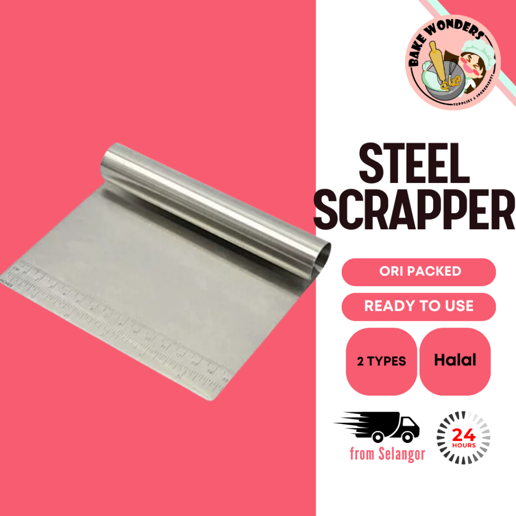 Cutter/Scrapper Steel With Measurement (6'' x 4.5'') Cutter/Scrapper ...