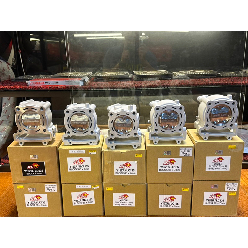 ESR MOTOR RED LEO RACING BLOCK (Y15ZR/LC135/Y16/NVX) | Shopee Malaysia