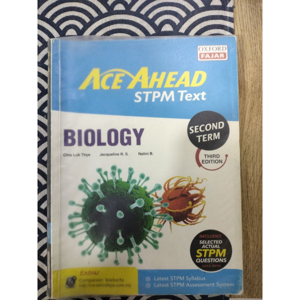 STPM Biology (2nd term) | Shopee Malaysia