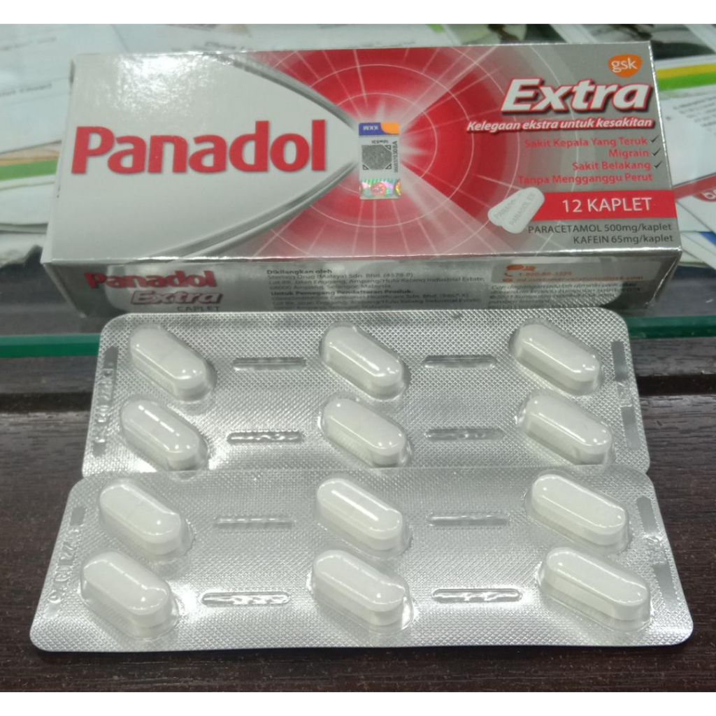 PANADOL EXTRA -12 KAPLET | Shopee Malaysia