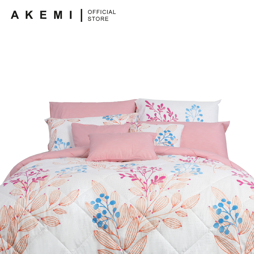 AKEMI Cotton Essentials Embrace Charm Comforter Set 650TC (Super Single ...