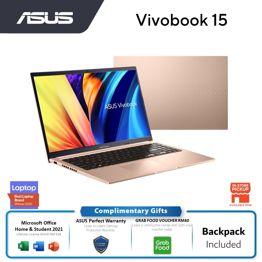 Asus VivoBook 15 A1502Z-ABQ936WS 15.6'' FHD Laptop Terra Cotta ( I5 ...