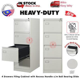 Steel Filing Cabinet 4 Drawers / Office Cabinet / Metal Cabinet / File ...