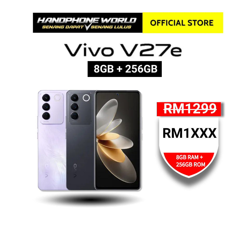VIVO V27E 4G (8GB + 256GB) | 66W FLASH CHARGE | 6.62" DISPLAY | AURA ...