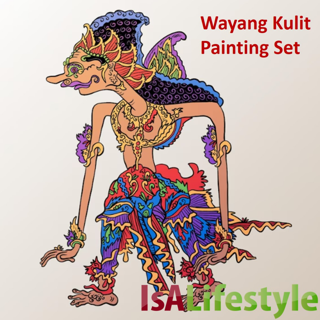 IsALifestyle Wayang Kulit Paper Puppet Kit DIY Kid Craft Traditional ...