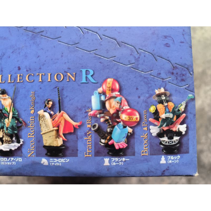 Megahouse 2011 One Piece Chess Set Luffy Nico Zorona Franky MISB ...