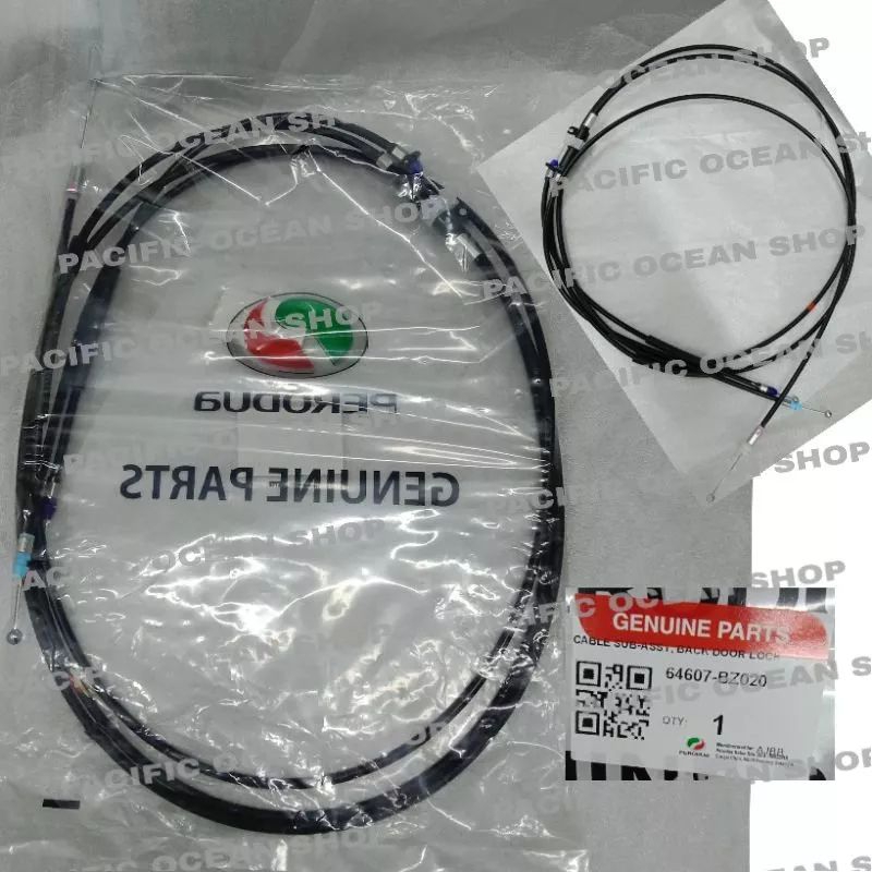 (64607-BZ020) REAR BONNET CABLE & FUEL TANK CABLE ORIGINAL PERODUA ...