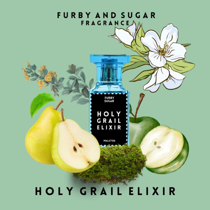 HOLY GRAIL ELIXIR PERFUME BY FURBY AND SUGAR (DUPE ANOTHER 13) | Shopee ...