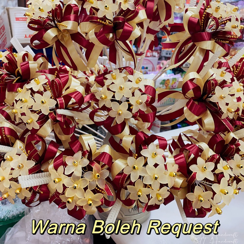 50pcs Handmade Bunga Telur Pahar Wedding Engagement Souvenir Gift Egg ...
