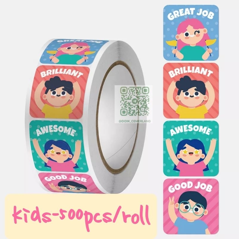 Motivational Sticker / Reward Stickers / Sticker Murid Guru / Pelekat ...